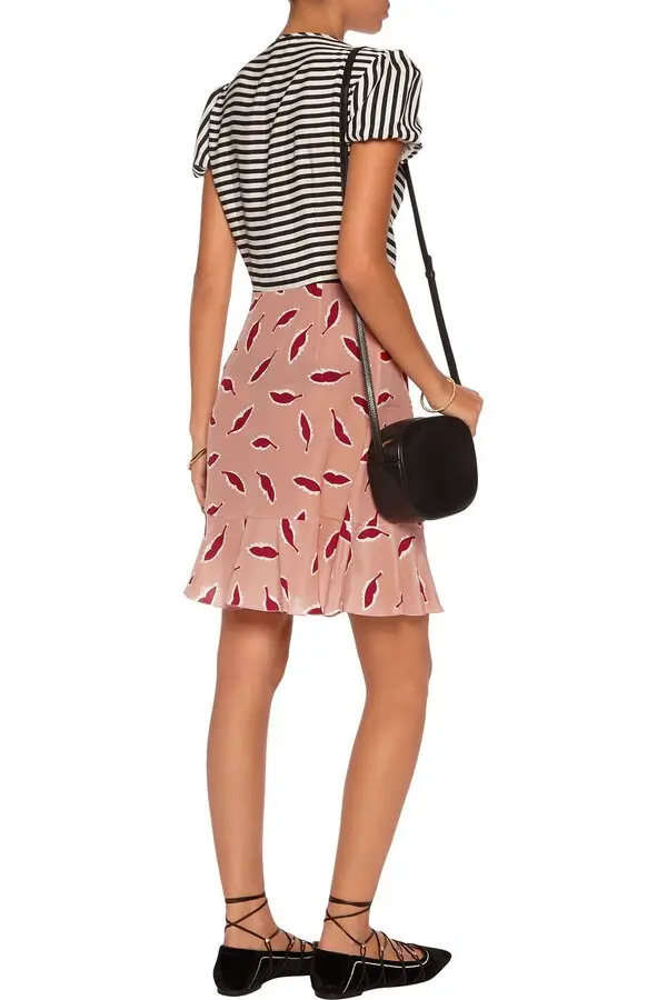 Red Valentino Printed Mini Dress