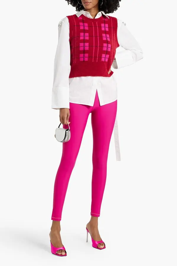 Red Valentino Stretch Leggings
