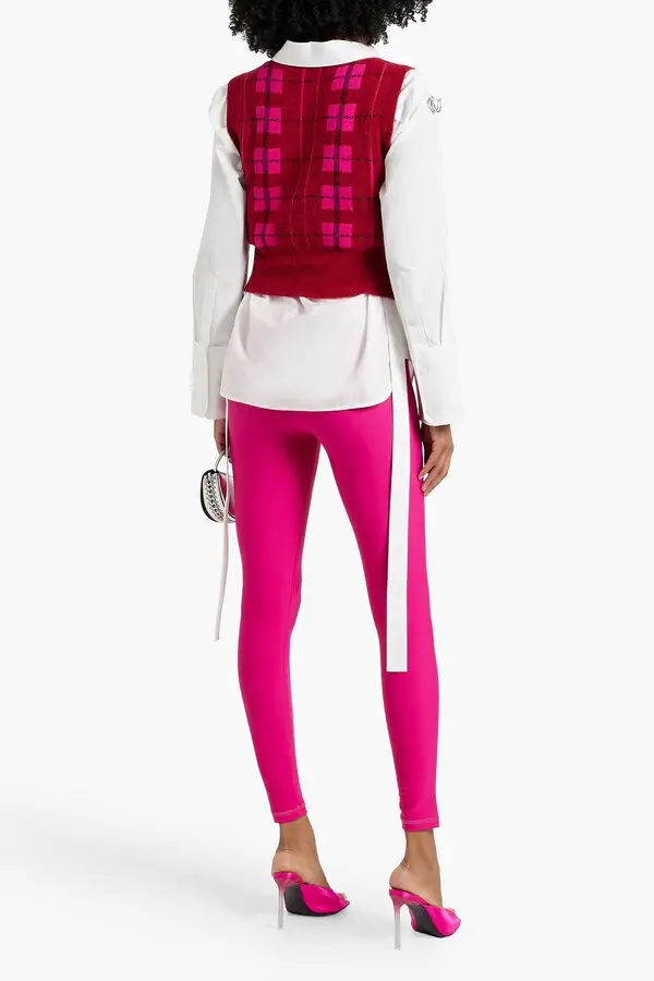 Red Valentino Stretch Leggings