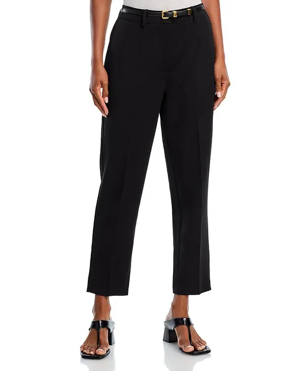 Aqua Skinny Ankle Pants Exclusive - Black