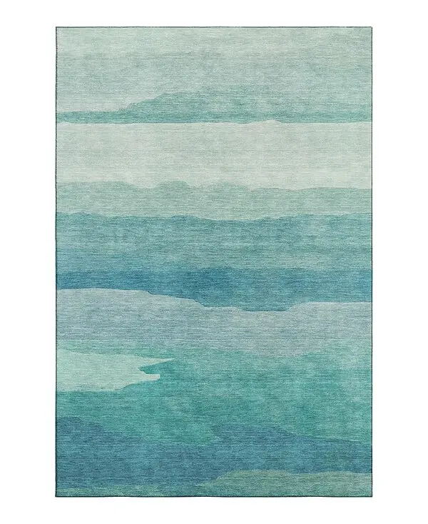 DALYN RUG COMPANY Dalyn Pacifica Pa9 Area Rug, 10' X 14 - Turquoise