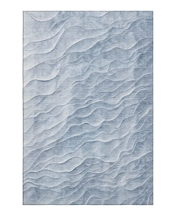 DALYN RUG COMPANY Dalyn Pacifica Pa1 Area Rug, 9' X 12 - Denim