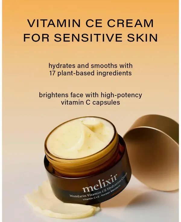 MELIXIR Mandarin Vitamin Ce Hydration Cream - No Color