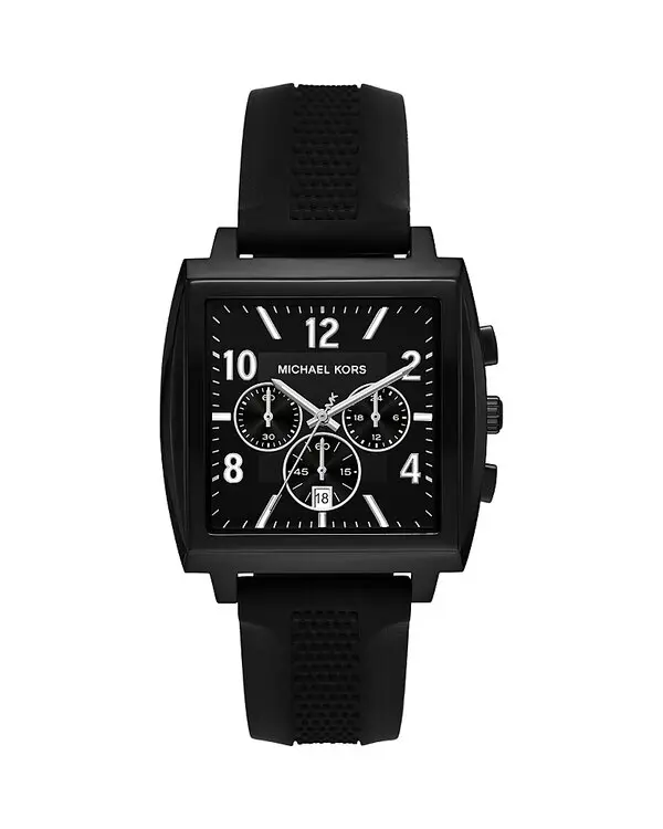 Michael Kors Rhys Chronograph, 40mm - Black/black