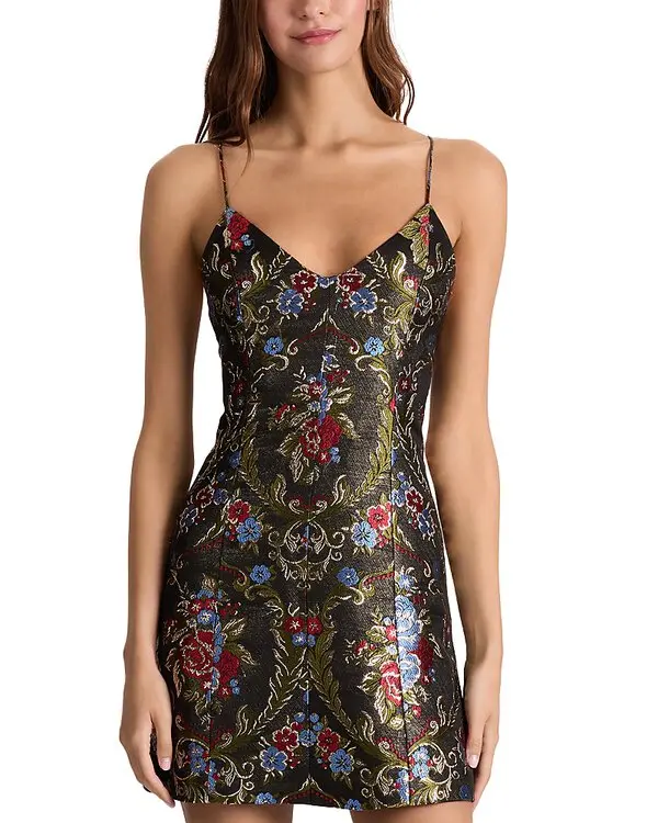 Alice + Olivia Tayla Jacquard Mini Dress