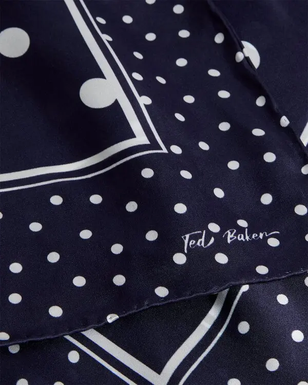 Ted Baker London Gills Polka Dot Scarf