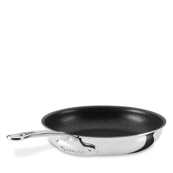HESTAN Probond Luxe 8.5 Professional Clad Stainless Steel Skillet With Titum Nonstick - Silver