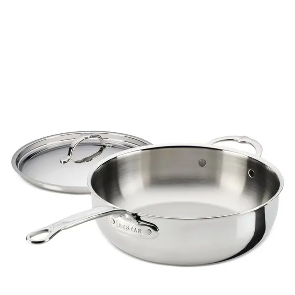 HESTAN Probond Luxe 5-quart Professional Clad Stainless Steel Essential Pan With Lid