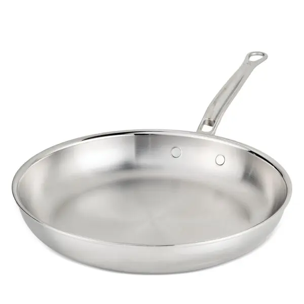 HESTAN Probond Luxe 12.5 Professional Clad Stainless Steel Skillet