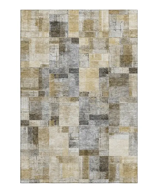 DALYN RUG COMPANY Dalyn Ravenna Washable Rn4 Area Rug, 10' X 14 - Granite