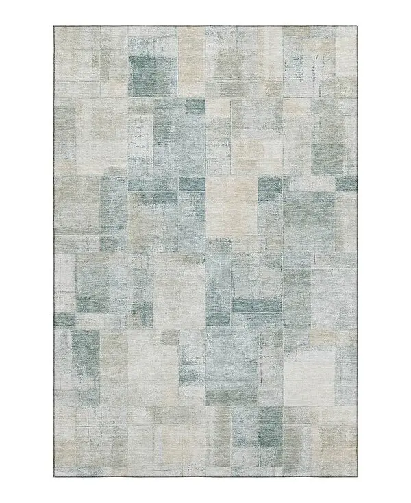 DALYN RUG COMPANY Dalyn Ravenna Washable Rn4 Area Rug, 10' X 14 - Seafoam