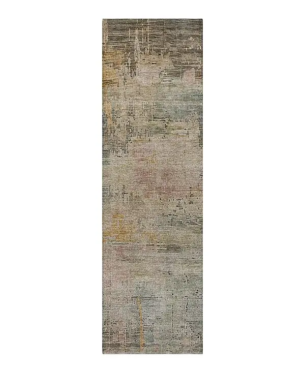 DALYN RUG COMPANY Dalyn Kochi Washable Kc15 Runner Area Rug, 2'3 X 7'6 - Granite