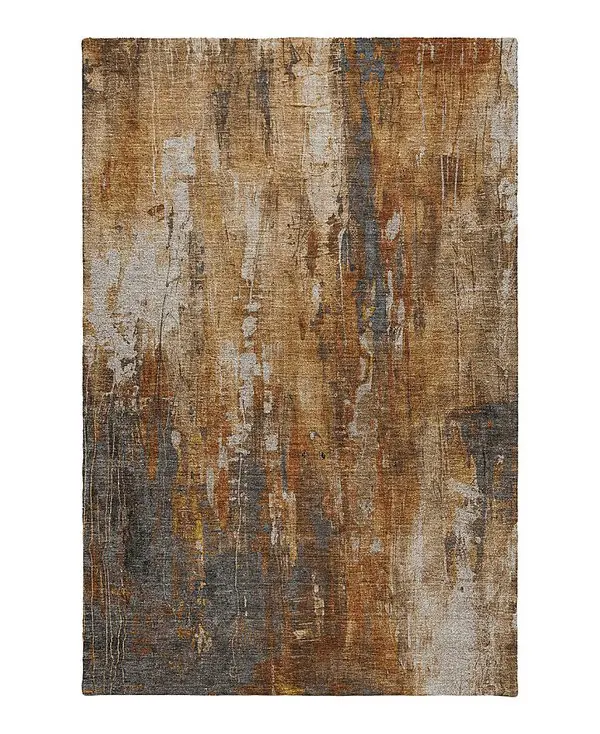 DALYN RUG COMPANY Dalyn Kochi Washable Kc10 Area Rug, 5' X 7'6 - Rust