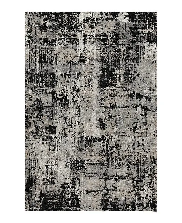 DALYN RUG COMPANY Dalyn Kochi Washable Kc7 Area Rug, 3' X 5 - Black