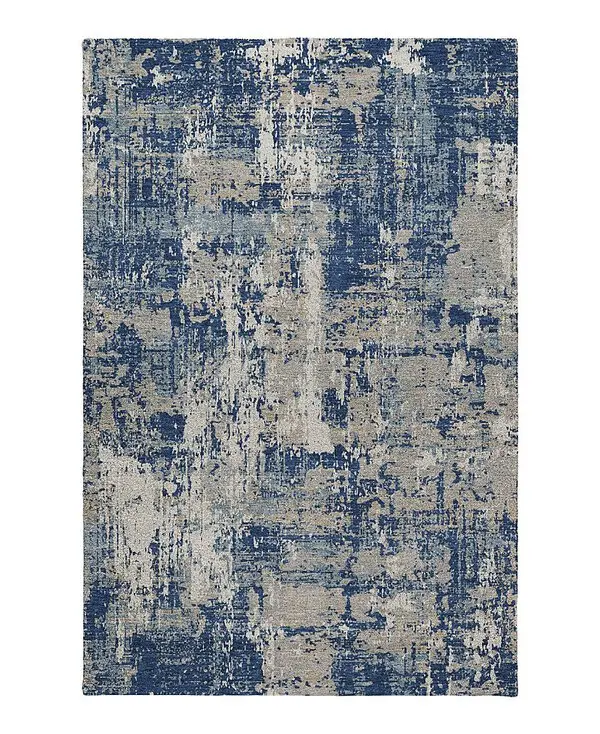 DALYN RUG COMPANY Dalyn Kochi Washable Kc7 Area Rug, 9' X 12 - Navy