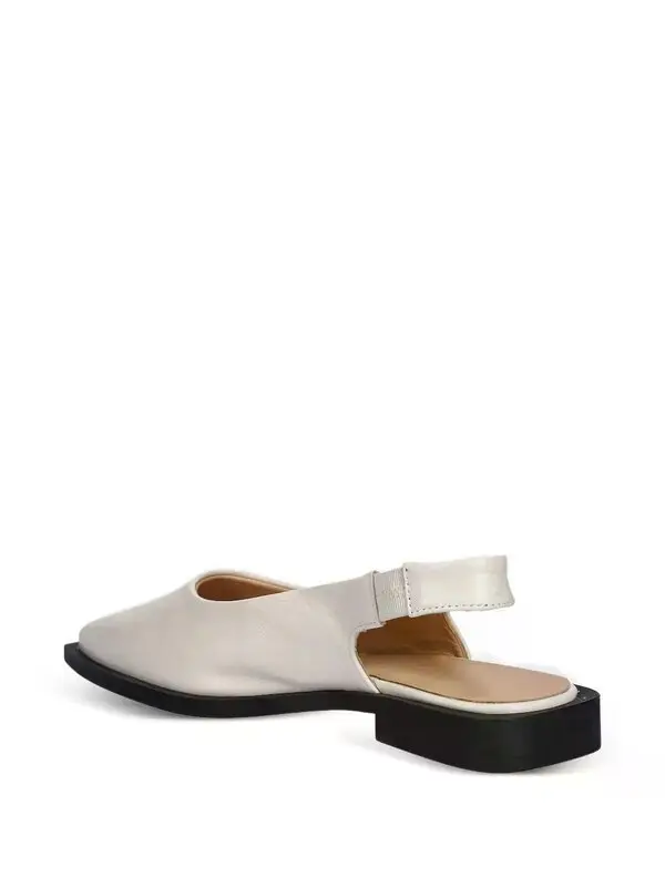 SUMMERY COPENHAGEN Slingback Pointed-toe Flat Pumps