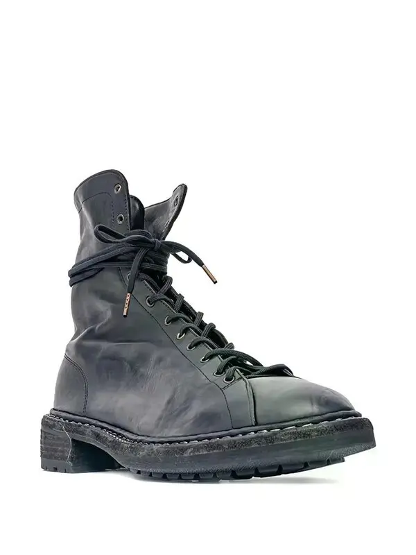 Guidi Lace-up Leather Boots