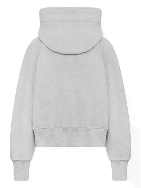 Canada Goose Metallic Wool Hooded Jacket - Grey