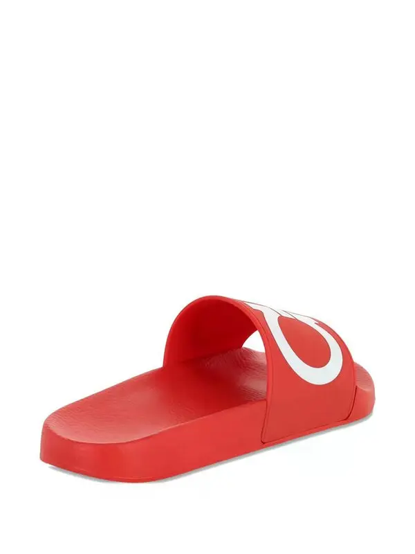 FERRAGAMO Logo Slides - Red