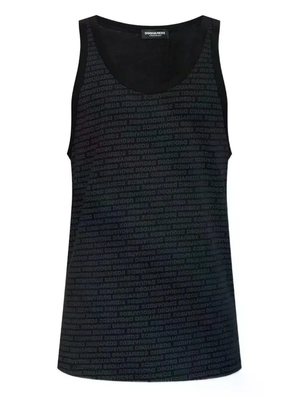 Dsquared2 Logo-print Tank Top - Black