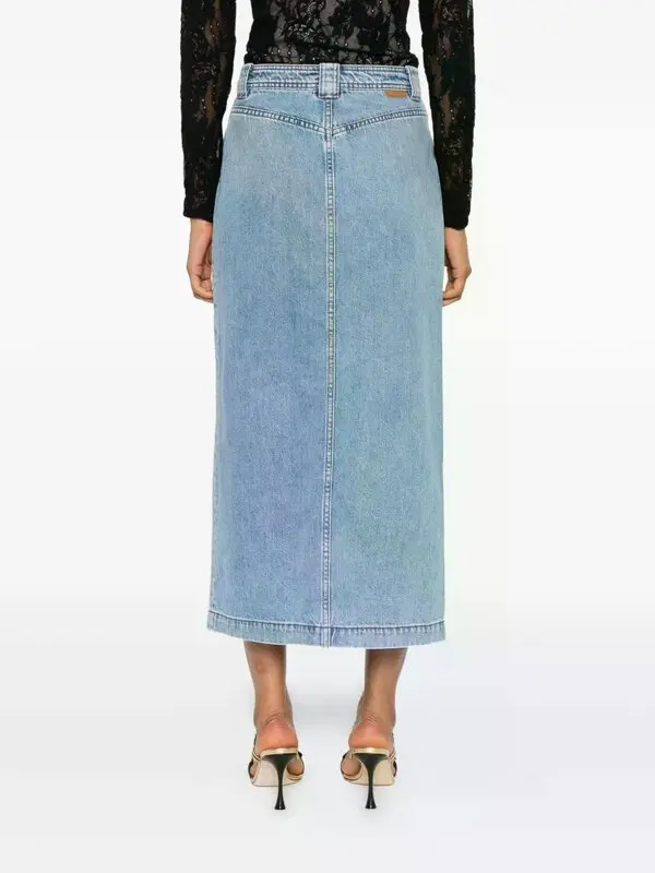 Zimmermann Snap-button Flap-pocket Midi Skirt