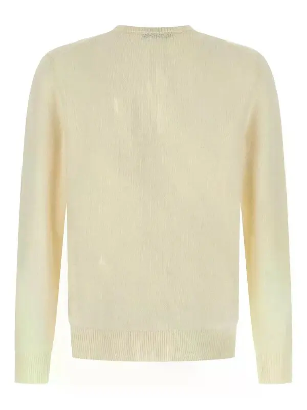 ZANONE Crew-neck Long-sleeves Sweater - White