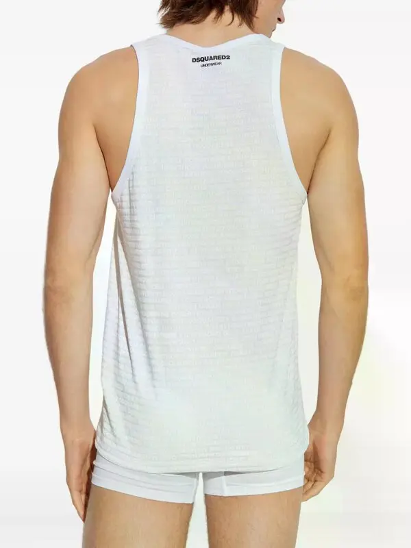 Dsquared2 Logo-print Tank Top - White