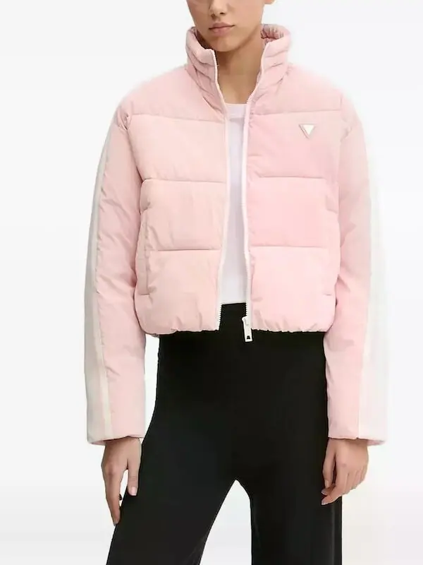 Guess Logo Patch Puffer Jacket