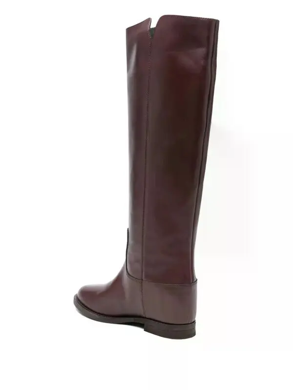 VIA ROMA 15 Leather Knee-high Boots