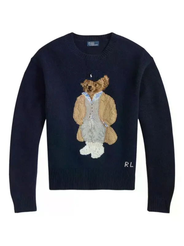 Polo Ralph Lauren Polo Bear Crewneck Jumper - Blue