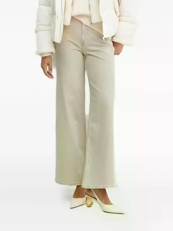 IVY OAK Wide-leg Jeans - Neutrals