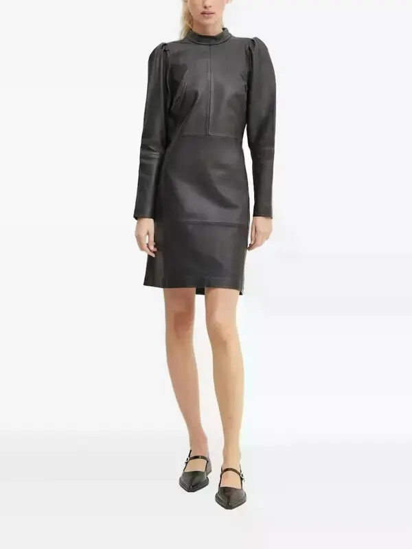 BRUUNS BAZAAR Leather Mini Dress
