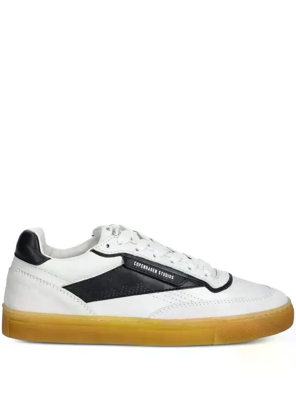 SUMMERY COPENHAGEN Leather-panelled Sneakers