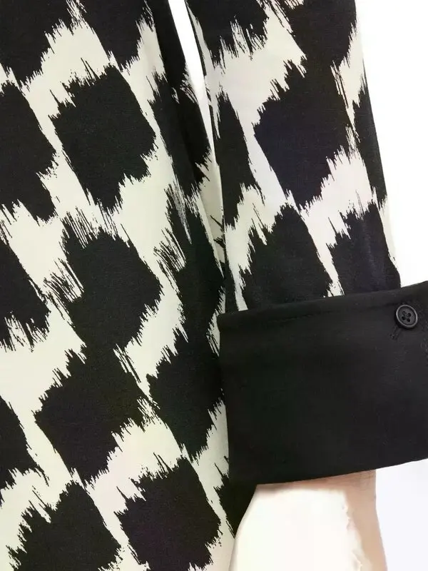 Diane Von Furstenberg Abstract-print Shirt