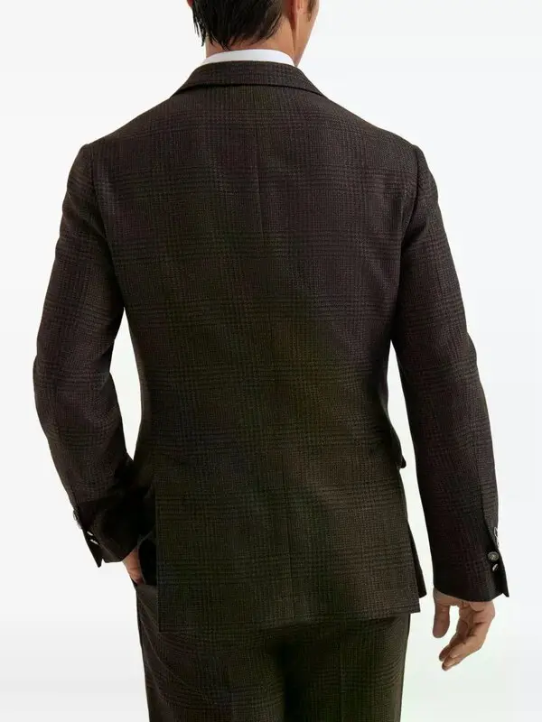Brunello Cucinelli Check Blazer