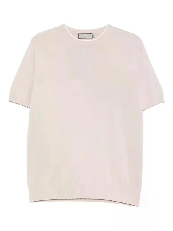 Canali Short-sleeve Crew-neck T-shirt