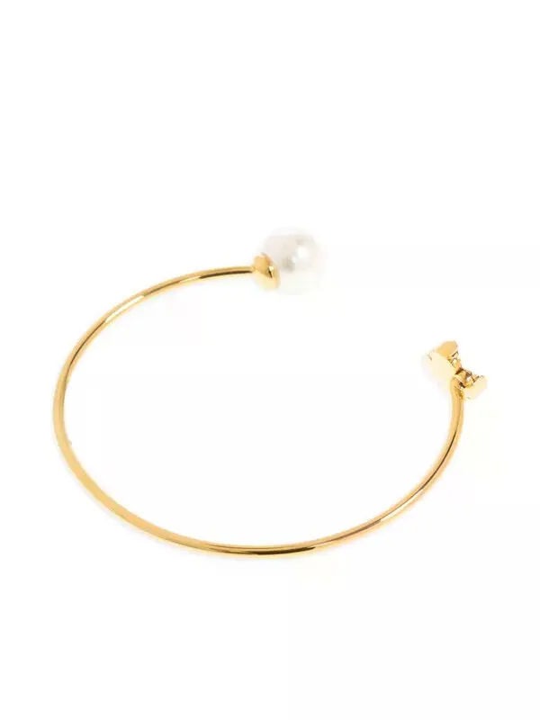 Kate Spade New York Clover-motif Pearl-embellished Bracelet