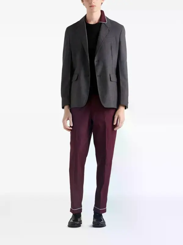 Prada Two-button Notched-lapel Blazer