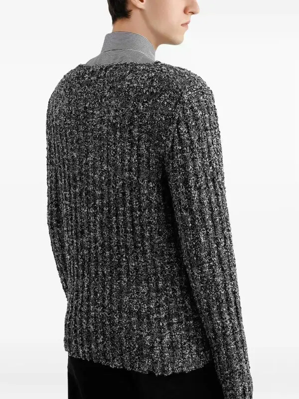 Dolce & Gabbana Ribbed Crew Neck Sweater