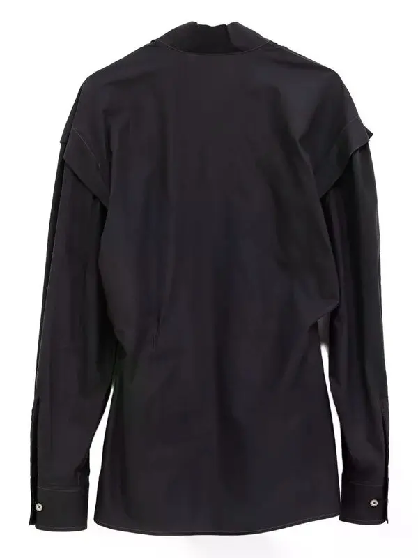 LEMAIRE Tie-neck Long-sleeve Blouse