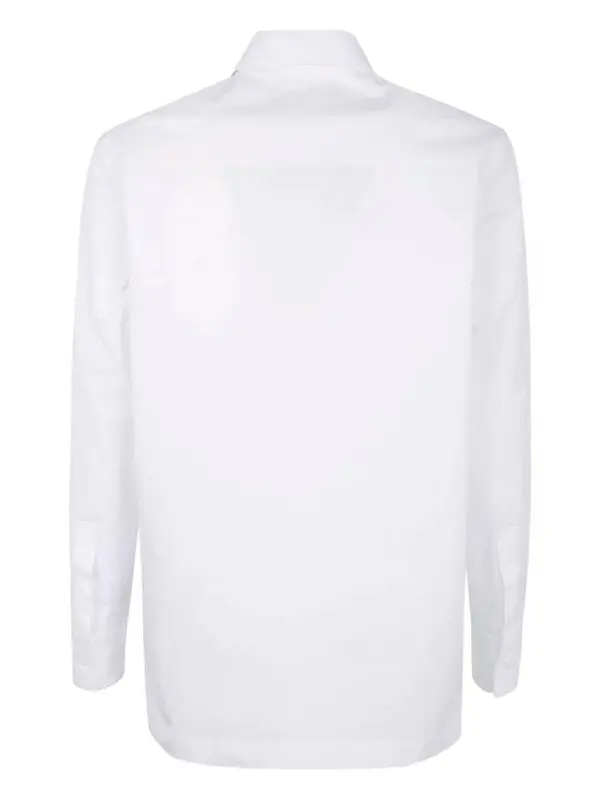 JIL SANDER Tie-neck Shirt - White