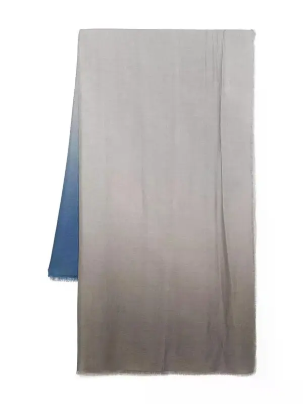 D'ANIELLO Ombre-effect Scarf - Grey