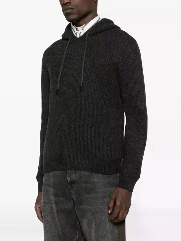 Tagliatore Ribbed Hoodie