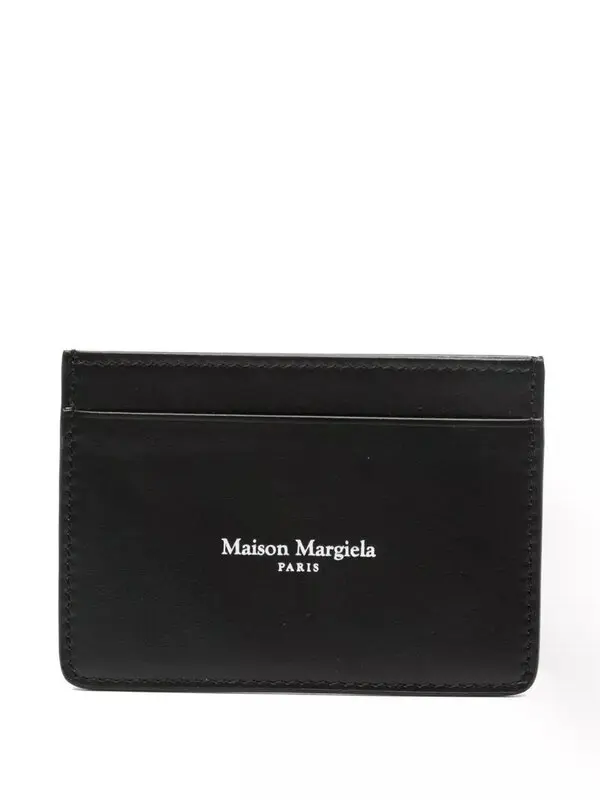 MAISON MARGIELA Leather Cardholder - Black
