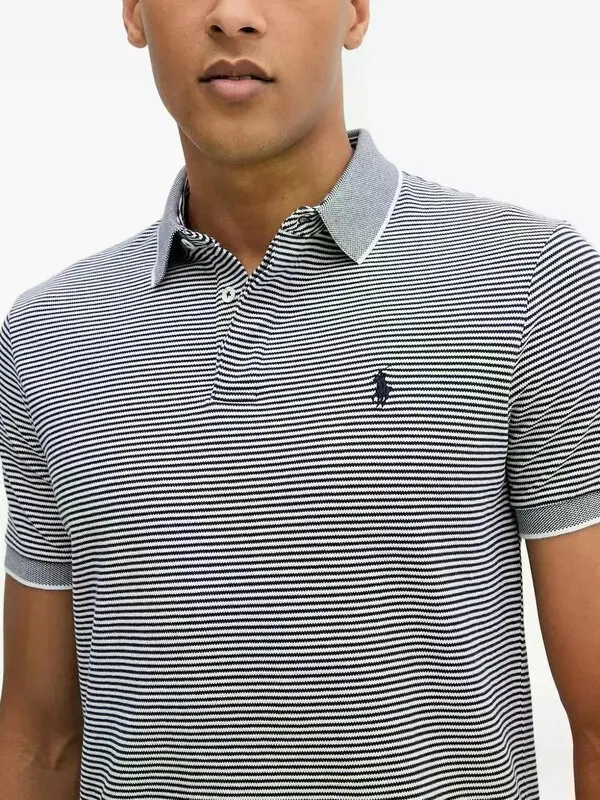 Polo Ralph Lauren Striped Polo Shirt - Blue