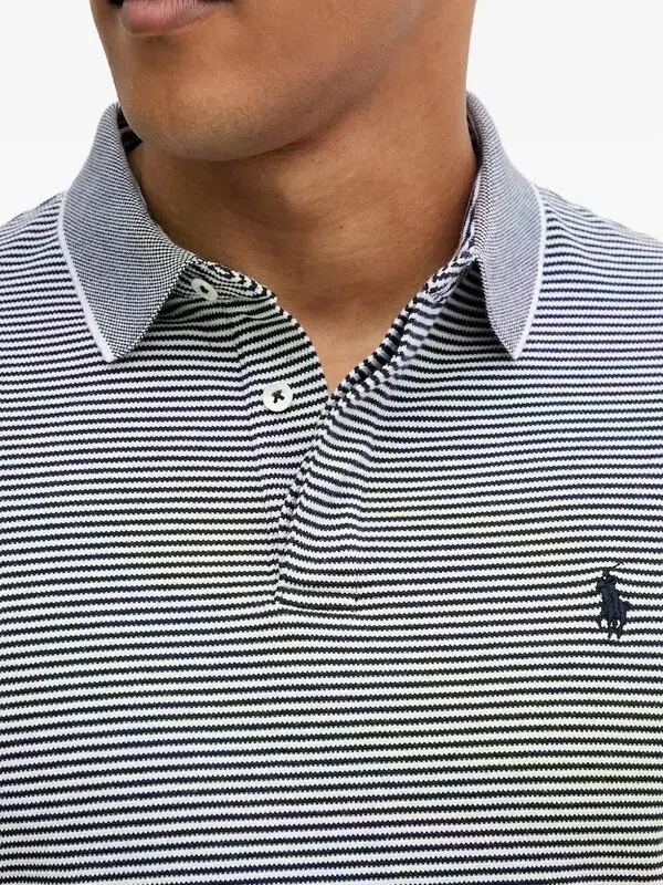 Polo Ralph Lauren Striped Polo Shirt - Blue
