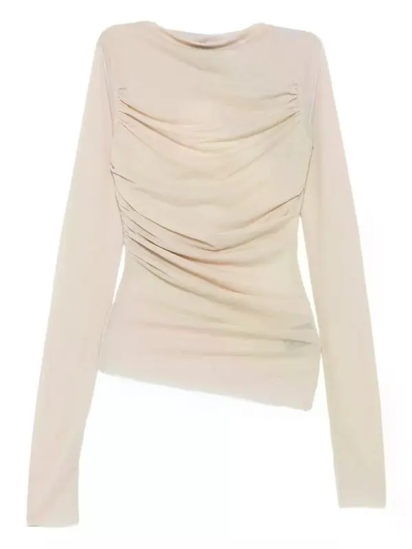 Soeur Gaia Gathered Top - Neutrals