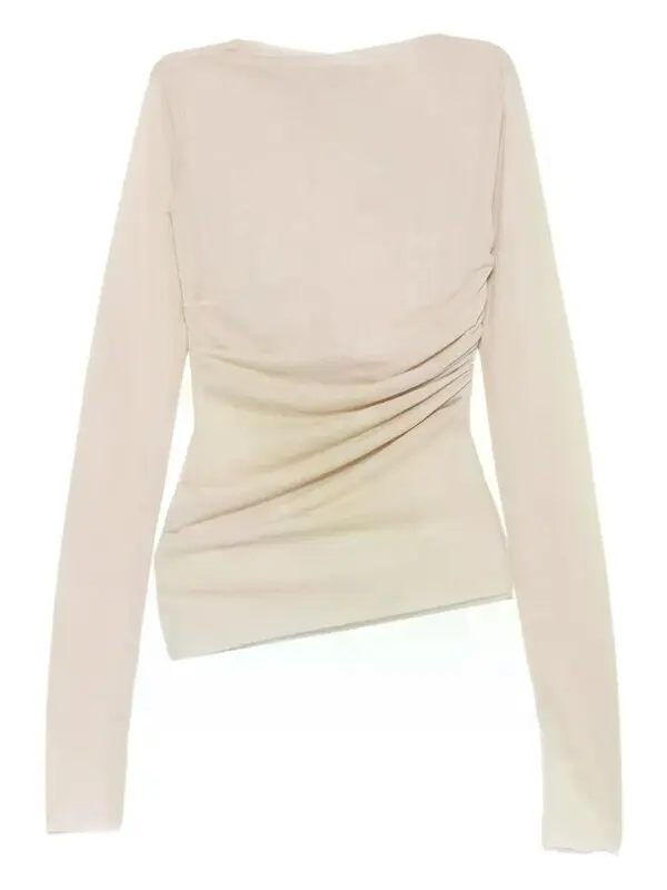 Soeur Gaia Gathered Top - Neutrals