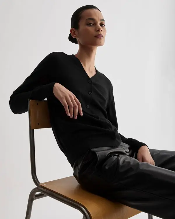 Veronica De Piante Katie Merino Wool Cardigan