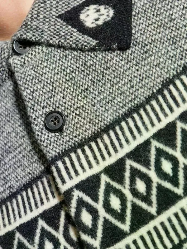 Alexander McQueen Skull-motif Wool Cardigan